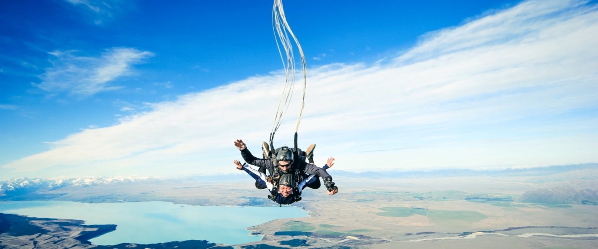 Tandem Skydiving Mt. Cook, New Zealand | Mt. Cook Skydive NZ